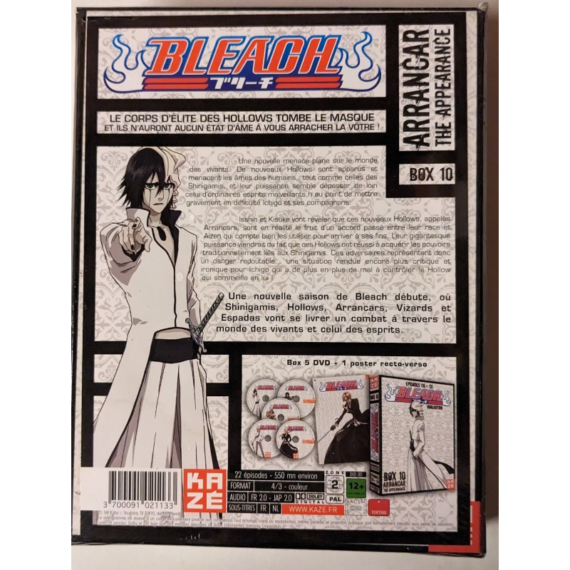 Bleach - Box 10 DVD Collector - Arrancar: The Appearance - Kazé