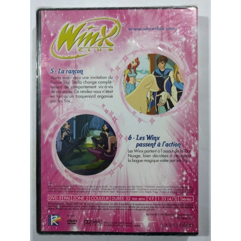 WinX Club vol. 3 - DVD - Editions Fabbri
