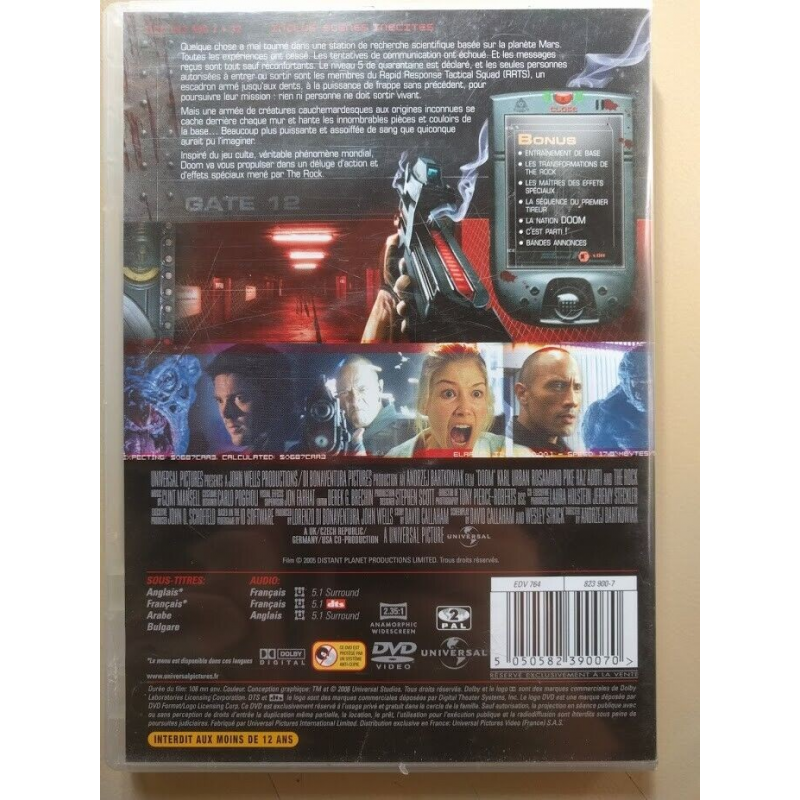 Doom - DVD - Version longue - Universal