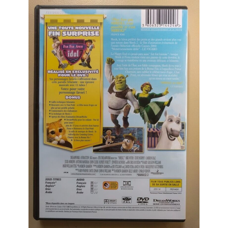 Shrek 2 - DVD - DreamWorks