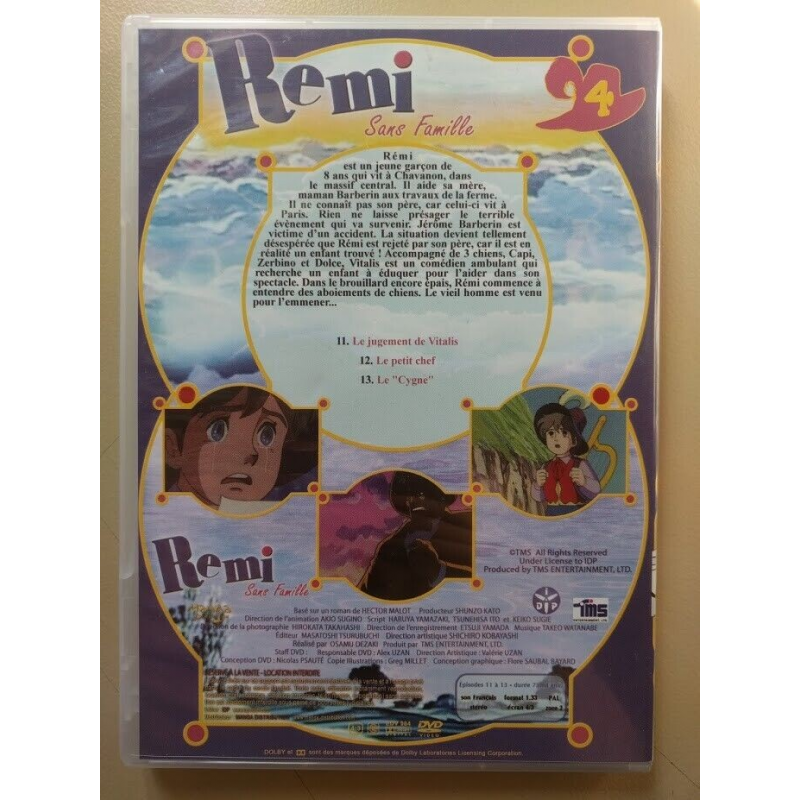 Rémi Sans Famille vol. 4 - DVD - IDP - TMS