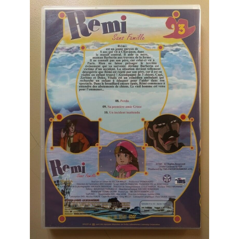 Rémi Sans Famille vol. 3 - DVD - IDP - TMS